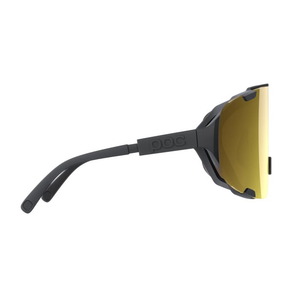 Poc Devour Uranium Black w VGM Lens VioletGold Mirror Goggles