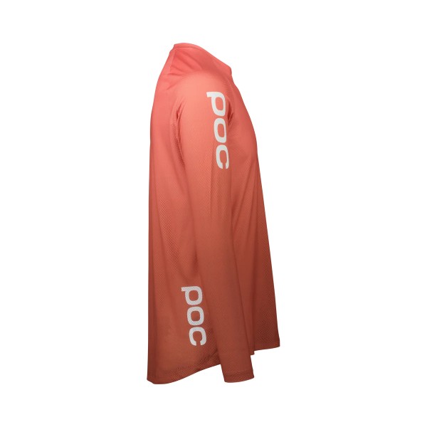 Poc Ms Essential Mtb Lite LS Jersey Gradient Ammolite Coral