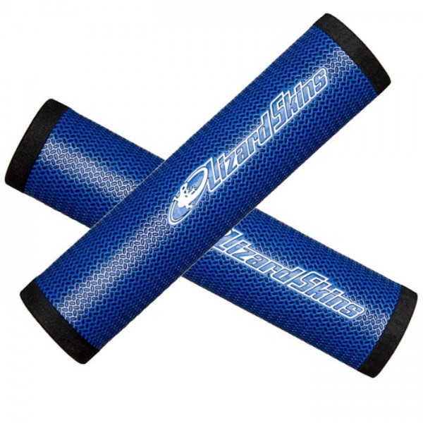 Lizard Skins DSP Durasoft MTB Grips Blue