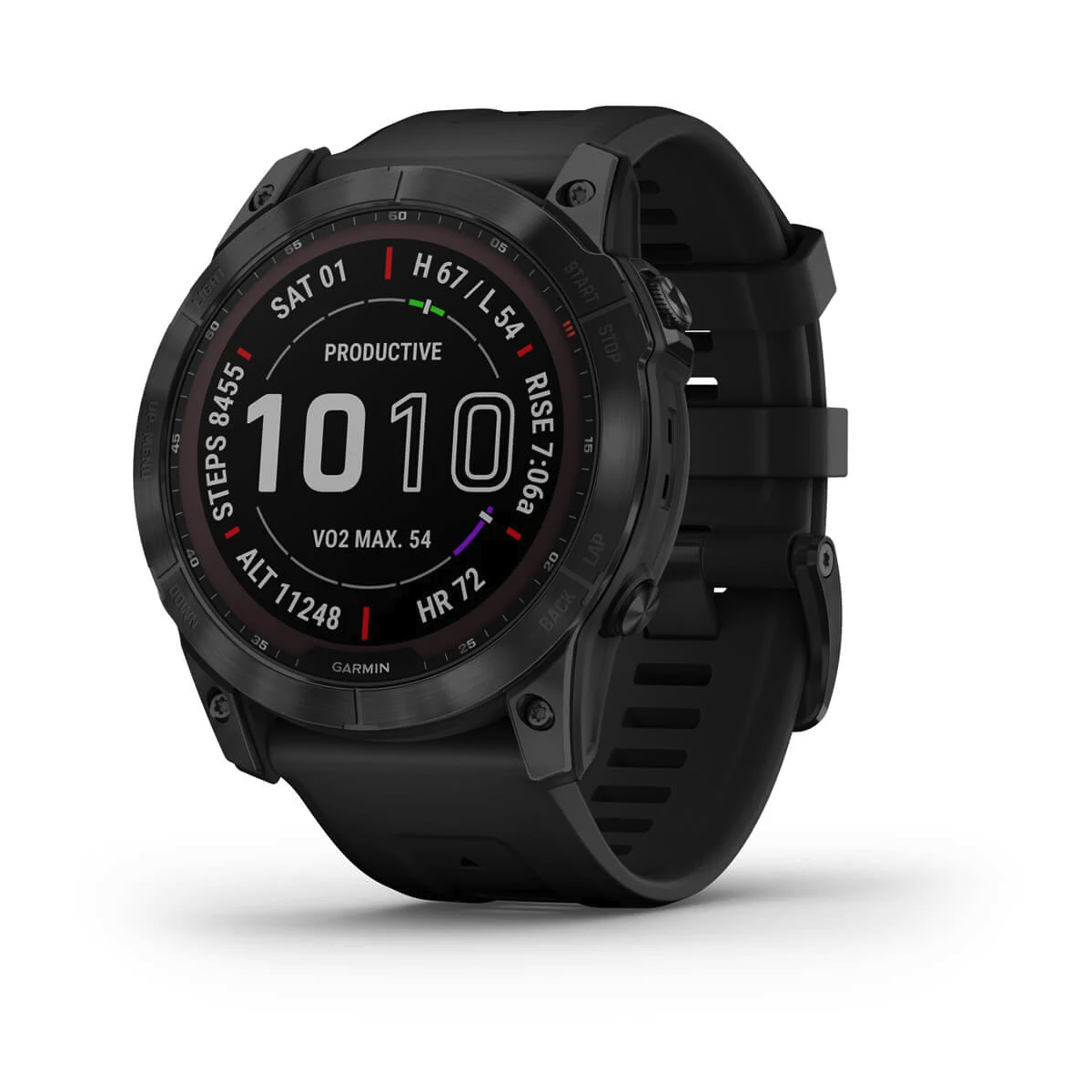 Smartwatch Garmin Fēnix 7 X – Sapphire Solar Edition Titanium Black Dlc ...