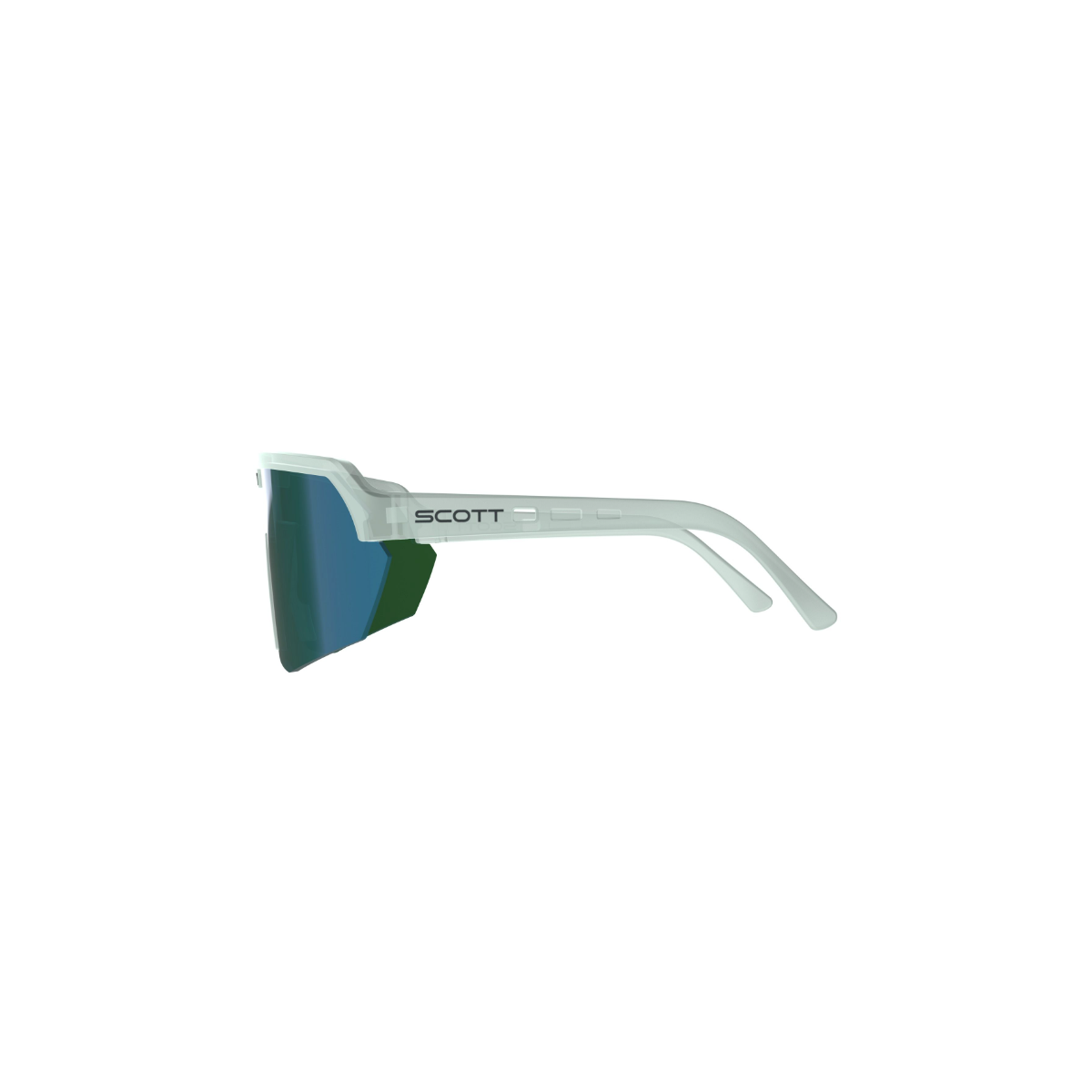 Sunglasses Scott Sport Shield Mineral Blue Green Chrome