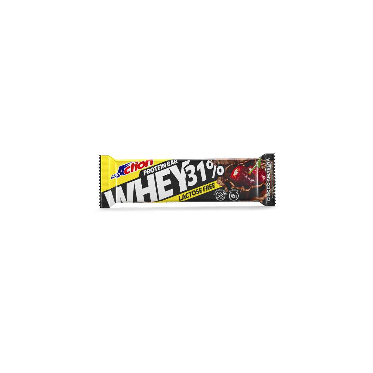 Proaction Whey Bar 45g Black Cherry